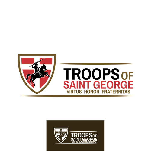 Troops of Saint George Logo | Logo & brand identity pack contest