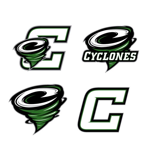 Create a Cyclone for an Athletic Department! | Logo design contest
