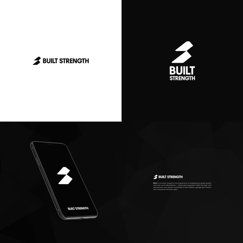 Designs | BUILT Strength — Logo Design Competition | Logo & brand guide ...
