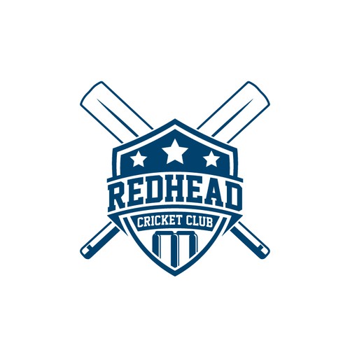 Create a Professional Redhead Cricket Club Shield | Logo design contest