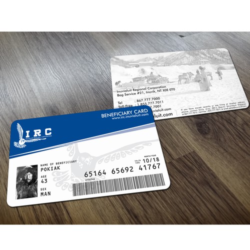 Designing Beneficiary Membership Cards | Business card contest