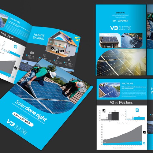 Create a Brochure for Our Growing Solar Company | Brochure contest