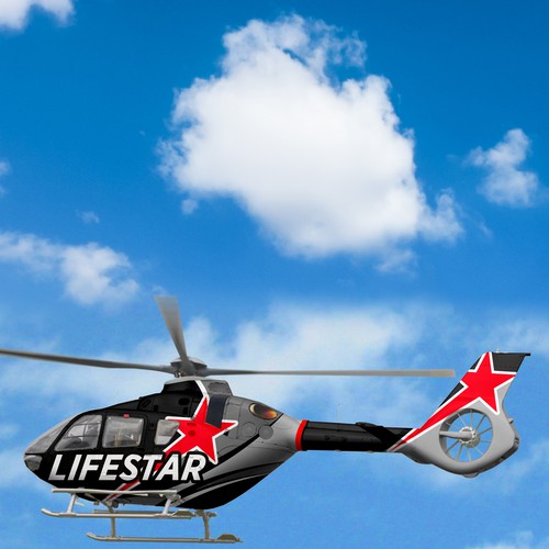 Creative Helicopter Paint Design Concept | Car, truck or van wrap contest