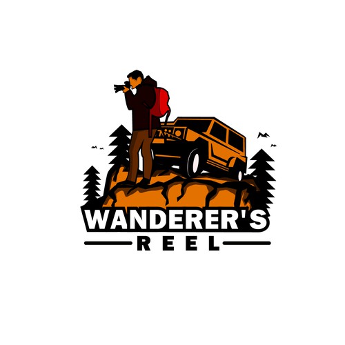 Designs | Wanderer's Reel logo (for Travel / Adventure YouTube channel ...