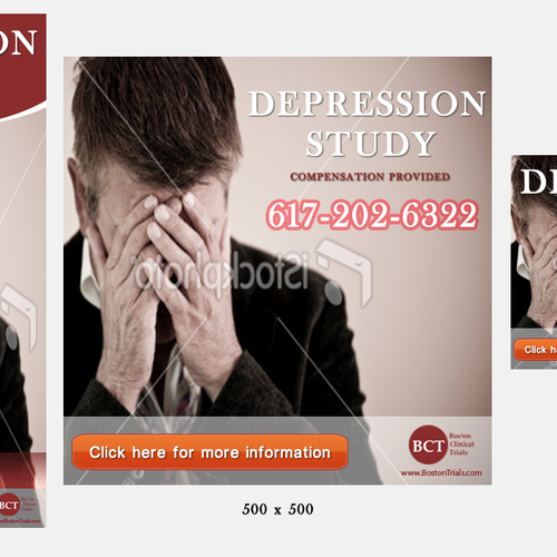 Create the next banner ad for Boston Clinical Trials | Banner ad contest