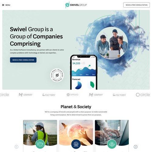 Designs | We need a state of the art landing page design for our ...