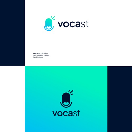 Designs | Logo ORIGINAL & FUN d'une app de mini messages vocaux ...