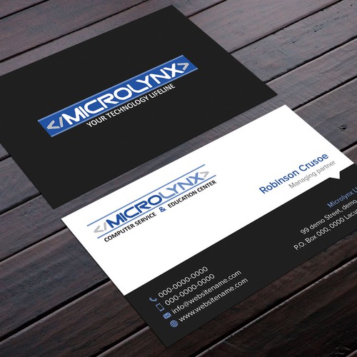 Business cards for computer and IT support company. | Business card contest