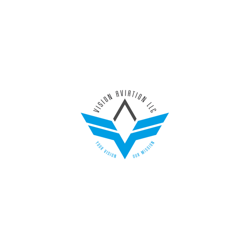 Vintage Aviation Logo for Vision Aviation LLC | Logo design contest