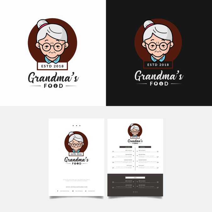 Grandma's restaurant needs a delicious logo | Logo design contest