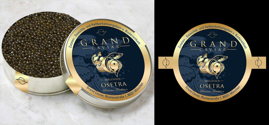 design a caviar label | Product label contest