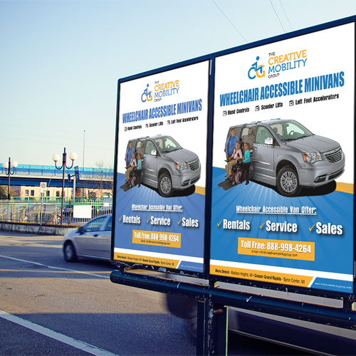 Create an advertisement for a wheelchair accessible minivan! | Postcard ...