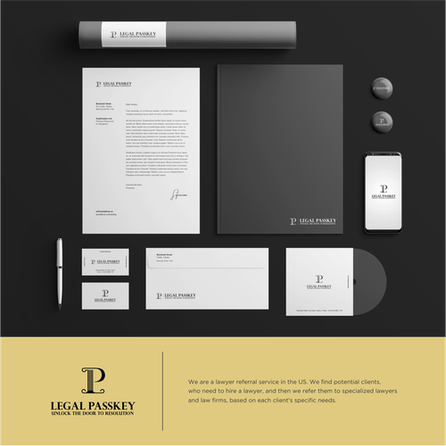 Designs | "LEGAL PASSKEY" - Logo & Business Cards | Logo & business ...