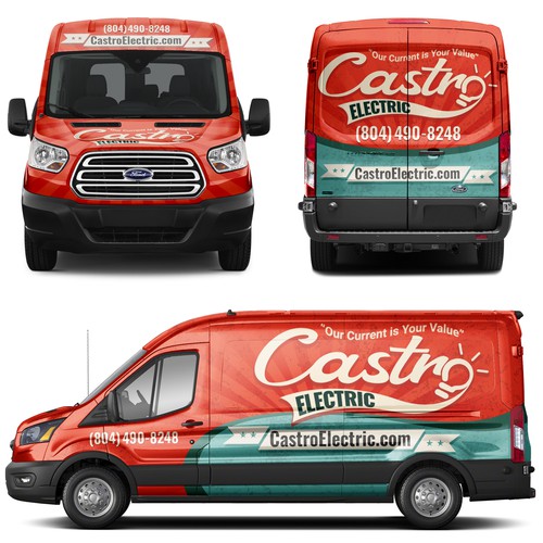 Designs | Van wrap For Electrical business! | Guaranteed | Quick Choice ...