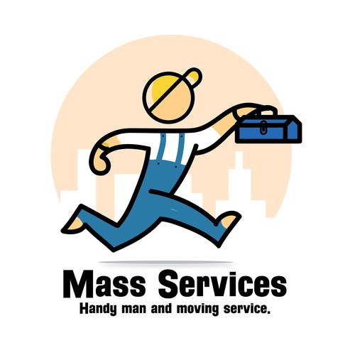 Handy man moving service needs cool modern hip logo that represent the ...