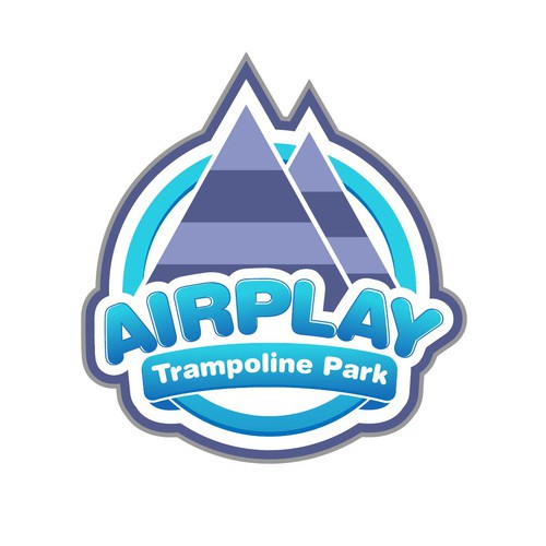 AirPlay Trampoline Park logo design | Logo design contest