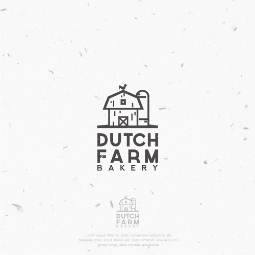 Design a mix of modern & vintage logo for Dutch Farm Bakery - a retail ...