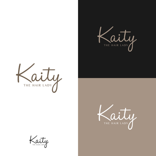 Designs | Kaity the Hair Lady needs a logo as a luxury hairstylist ...