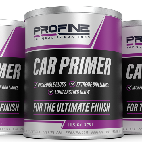 Designs | Label for our professional automotive and industrial coatings ...