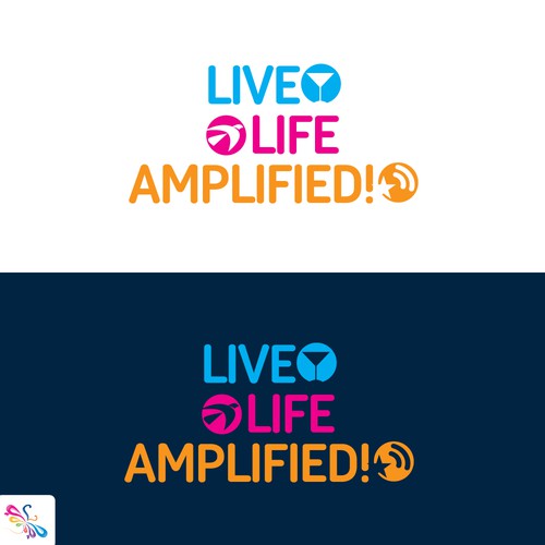Live. Life. AMPLIFIED! | Logo design contest