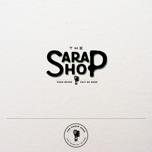 Design a witty, modern logo for The Sarap Shop, a Filipino-American pop ...