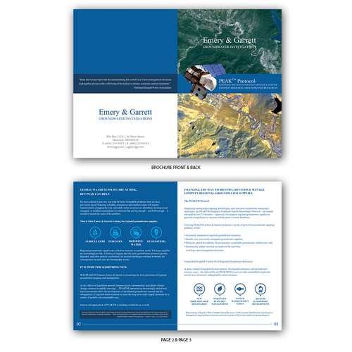 !! Create Technologically Advanced Brochure for Innovative Water ...