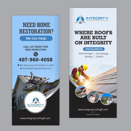 Designs | Insurance/ Hail Damage Brochure | Brochure contest