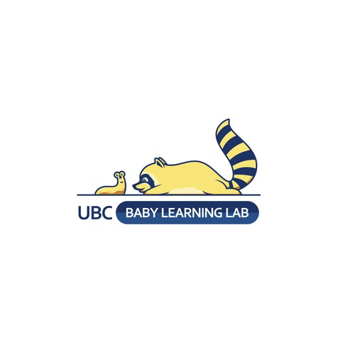 Designs | Baby Learning Lab logo: raccoon! | Logo design contest