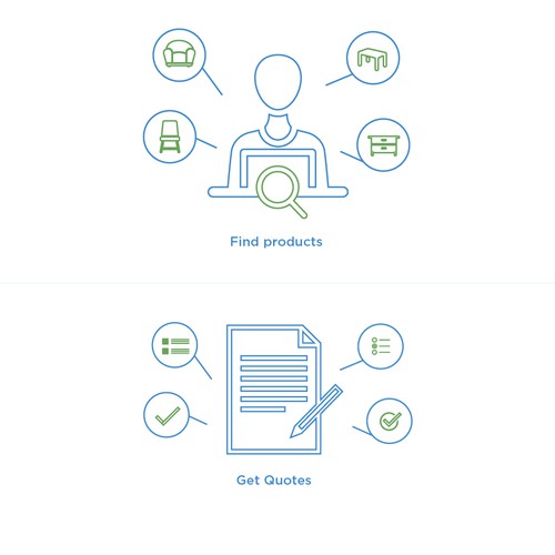 Icons that represent or key messages | Icon or button contest