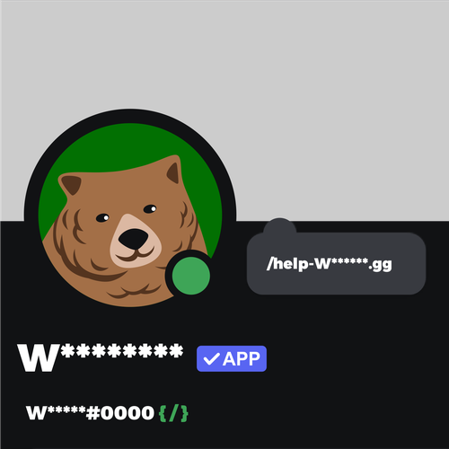 Designs | Cute & Derpy Wombat Logo for Discord Bot (Simple Profile ...
