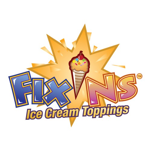 Fix'Ns Ice Cream Toppings | Logo design contest
