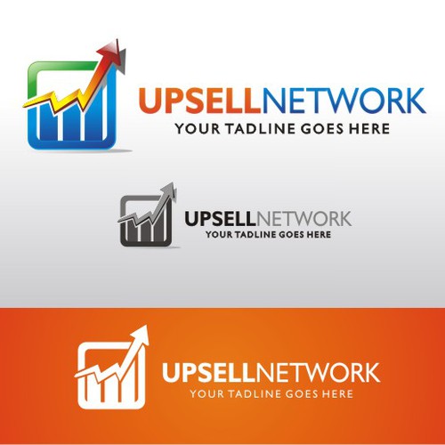 Upsell Network: Branding for affiliate-based e-commerce website | Logo ...