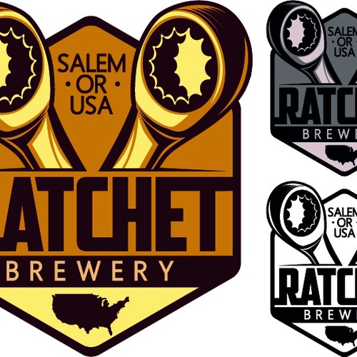 Ratchet Brewery | Logo design contest
