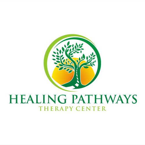 Create a simple tree/path image for Healing Pathways Therapy Center ...