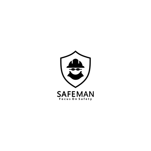 Design Safeman Logo, which should be looks a Simple Safe Man | Logo ...