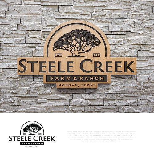 Designs | Classic Texas Ranch Logo that will adorn gates throughout ...