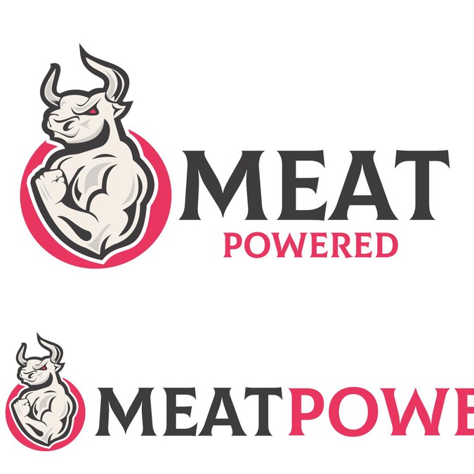 We need a powerful logo for our meat lovers brand and want to work more ...
