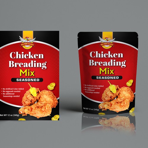 Designs | Design appetizing chicken breading mix food packaging that ...