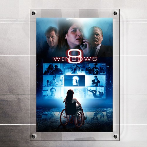Designs | 9 Windows Horror Film Poster | Poster contest