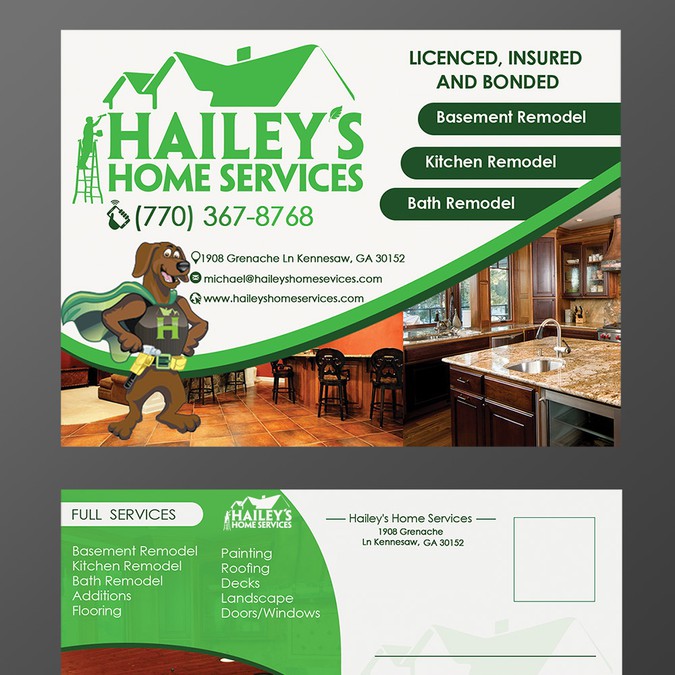 Basement, Kitchen, Bathroom Flyer | Postcard, flyer or print contest