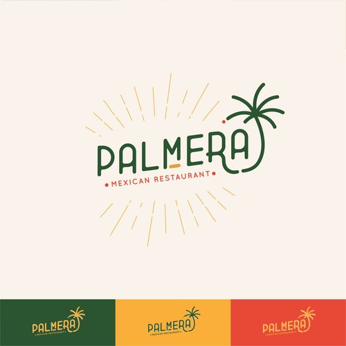 Palm Tree Logo Restaurant Name