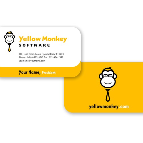 New Logo For Software Company - Yellow Monkey Software | Logo design ...