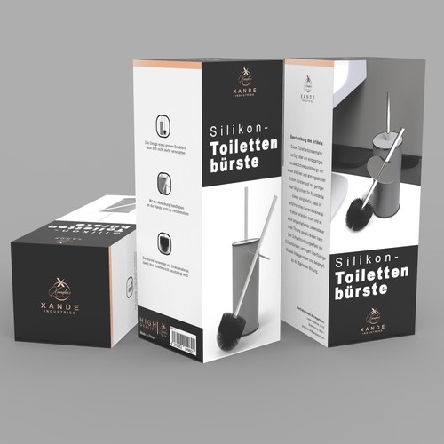 Designs | Hochwertiges Design für Toilettenbürste | Product packaging ...