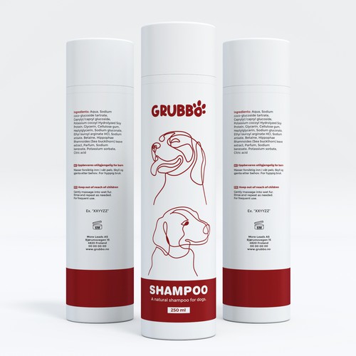 Designs | Design label for dog shampoo | Product label contest