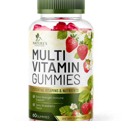 Designs | Tasty Multivitamin Gummies Design Needed for Nature's ...