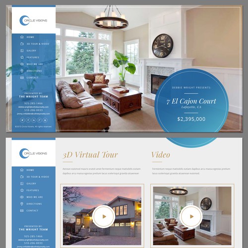 Designs | WEBSITE FOR REAL ESTATE PROPERTY | Web page design contest