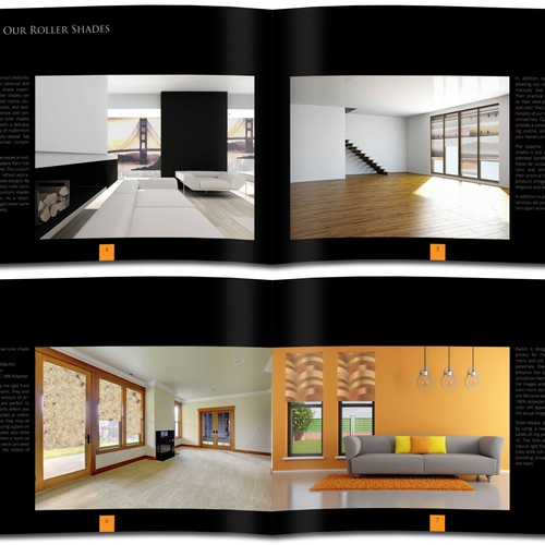 Designs | Design a Catalog for Our Window Shade Business | Brochure contest