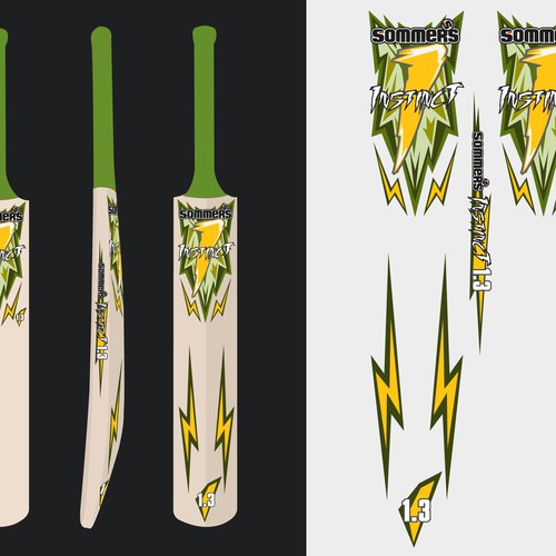 Label design for SOMMERS Cricket bats | Print or packaging design contest