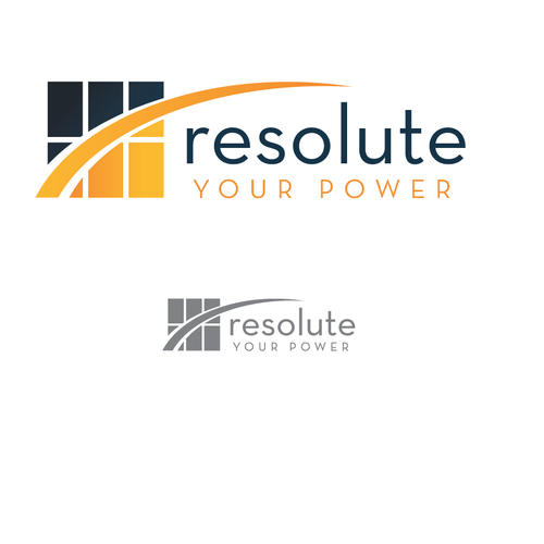 RESOLUTE. Your Power. Make a logo for a national smart tech company ...