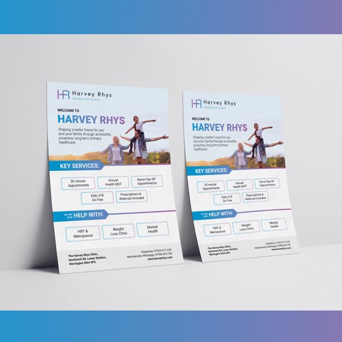 Designs | Private Doctors Flyer Design | Postcard, flyer or print contest